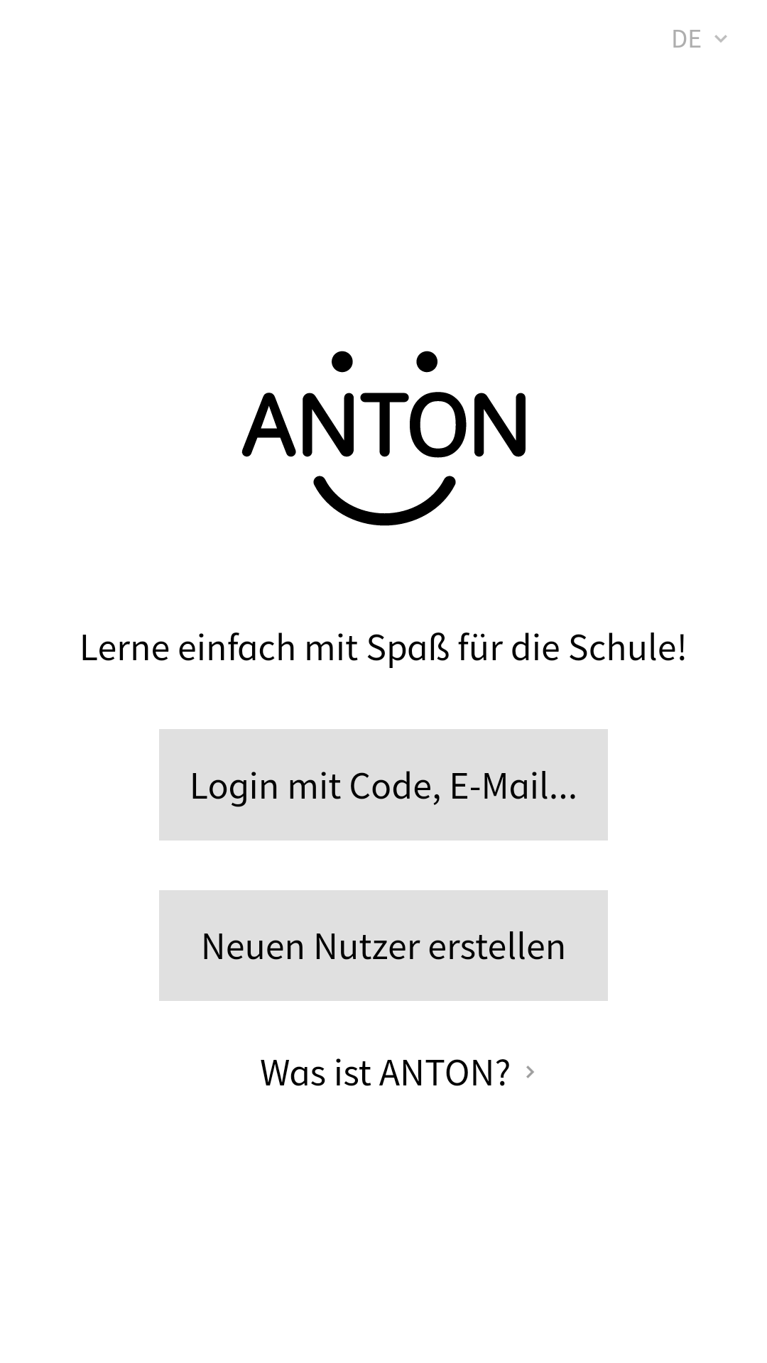 Anton einrichten – Grundschule Erndtebrück